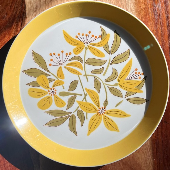 Mikasa | Kitchen | Rare Pattern 97s Vintage Mikasa Serving Plate ...